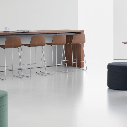 Bernhardt Design Elevation Bench & Ottoman | Office Snapshots