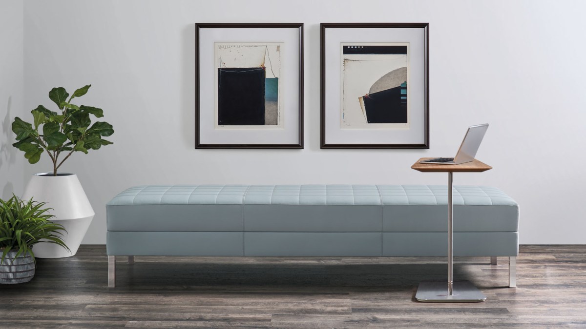 Bernhardt Design Harmony Bench & Ottoman | Office Snapshots