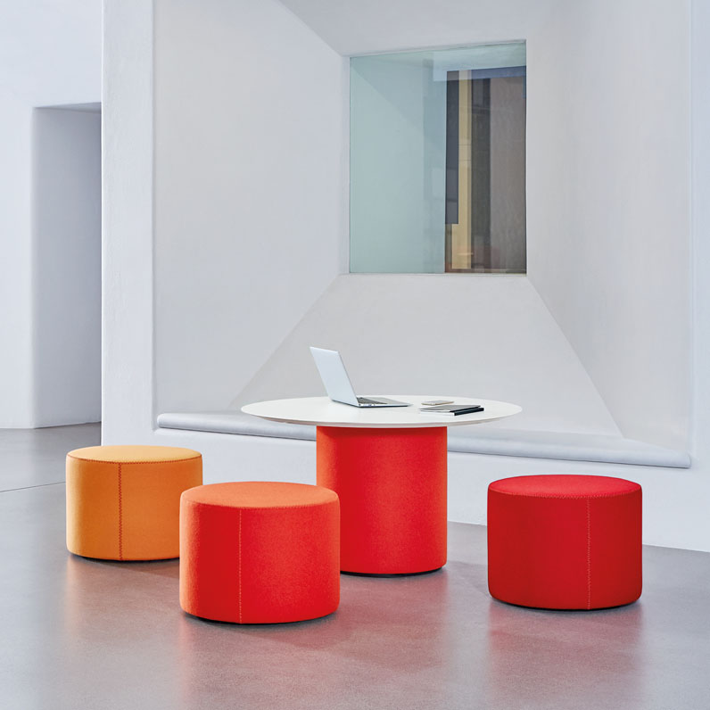 Bernhardt Design Neighborhood Bench & Ottoman | Office Snapshots
