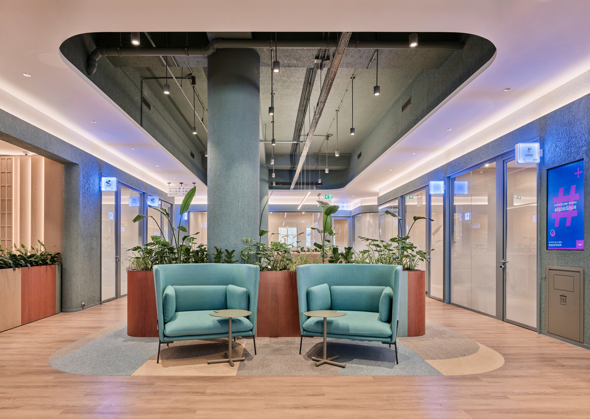 Office Link Coworking Offices - Istanbul | Office Snapshots