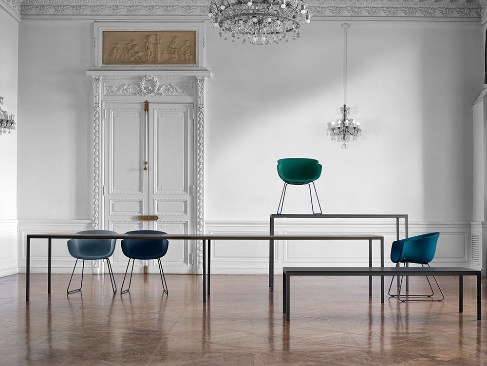 Hightower Dry Coffee & Side Tables | Office Snapshots