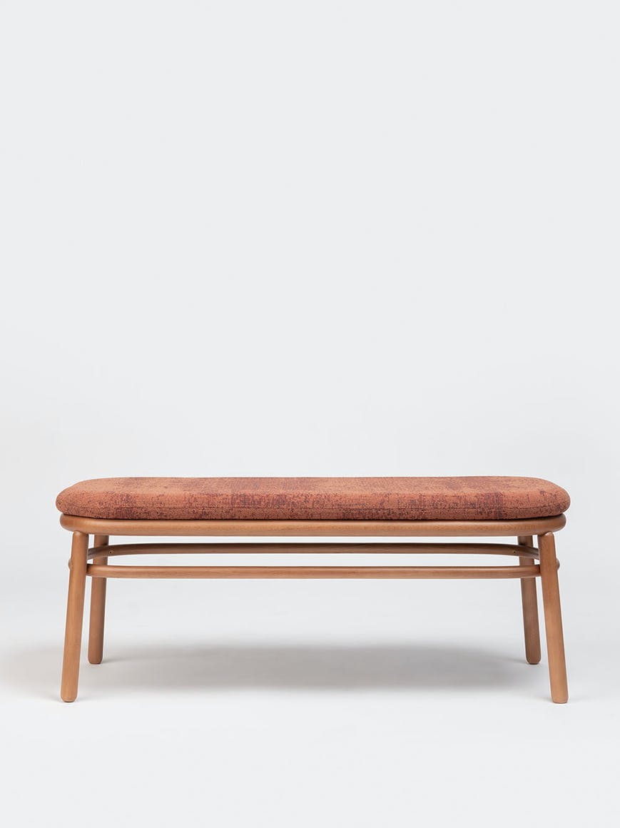 Hightower Lana Bench Wood | Office Snapshots