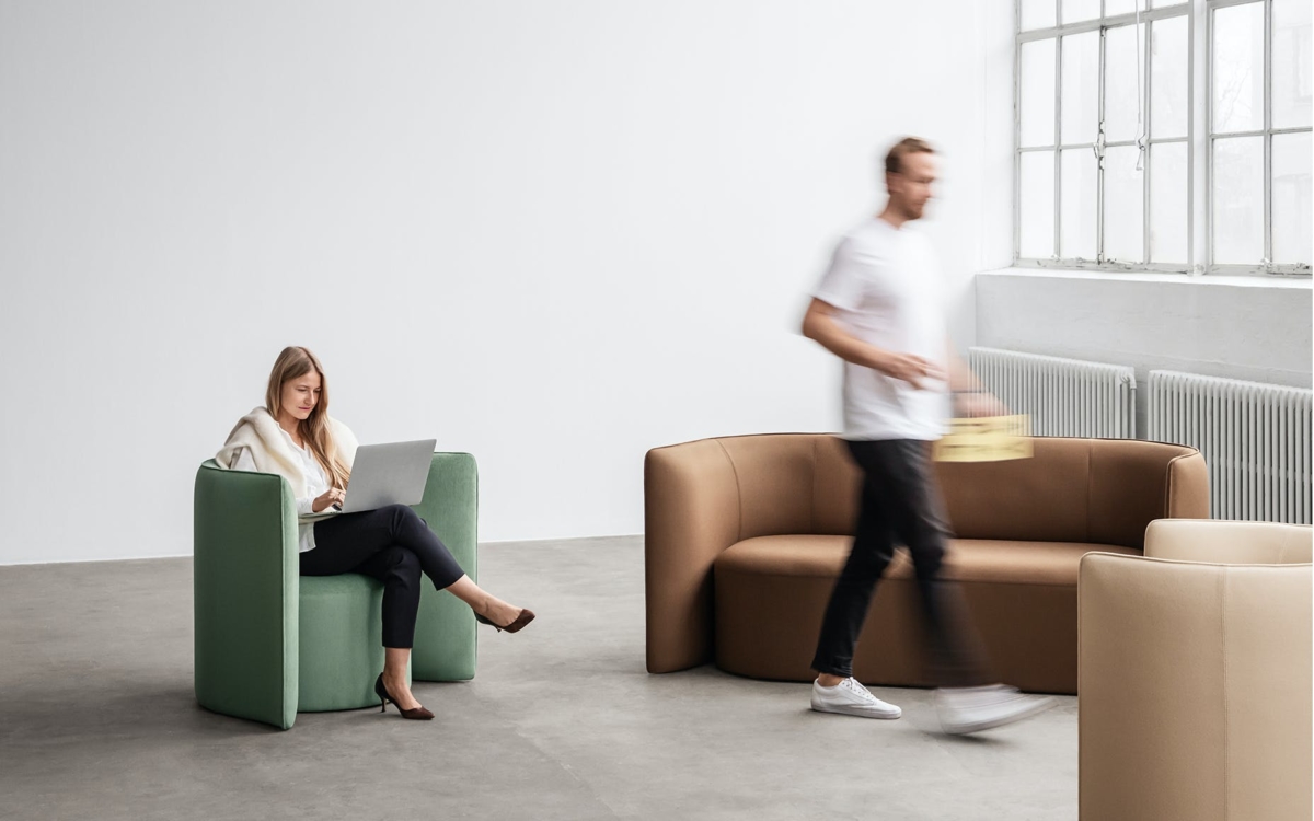 Hightower Proto Sofa | Office Snapshots