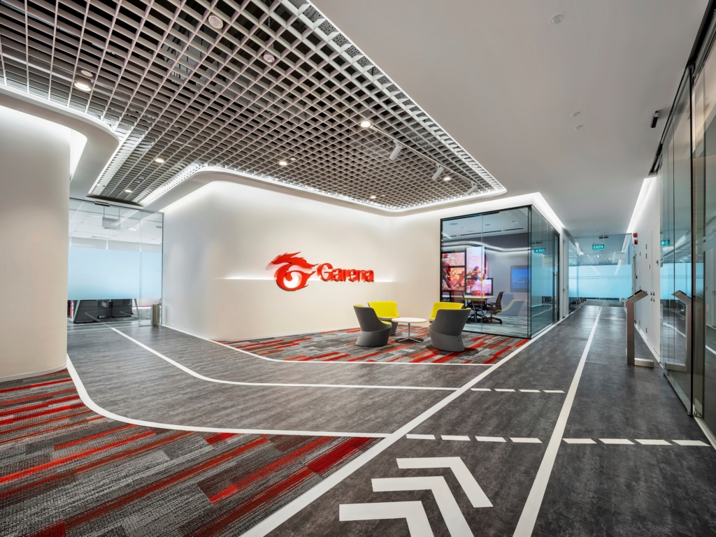 Garena Online Offices – Singapore – INDesign Marketing Services