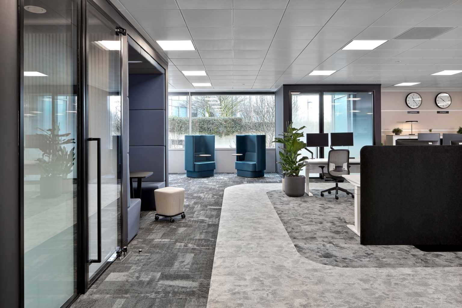 Bechtel Offices - Park Royal London | Office Snapshots