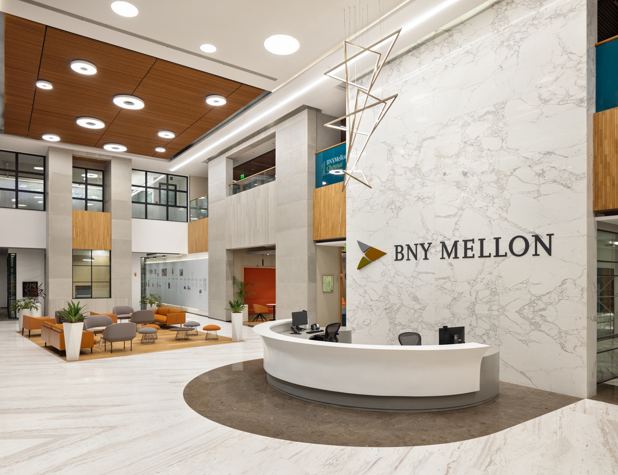 Bank of New York Mellon Offices - Chennai | Office Snapshots