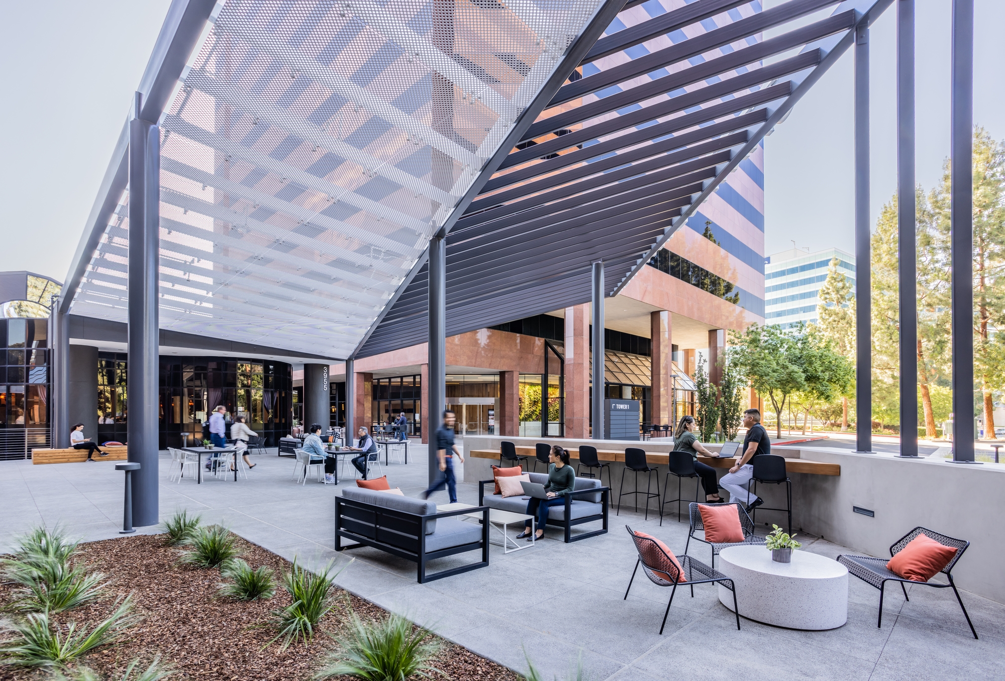 Santa Clara Towers Lobby & Amenity Spaces - Santa Clara | Office Snapshots