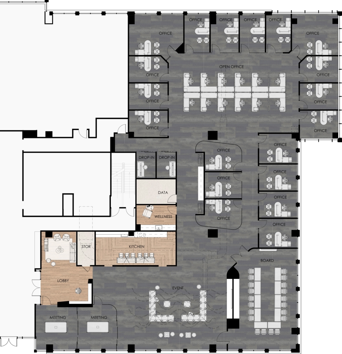 Studio Bank Offices - Franklin | Office Snapshots