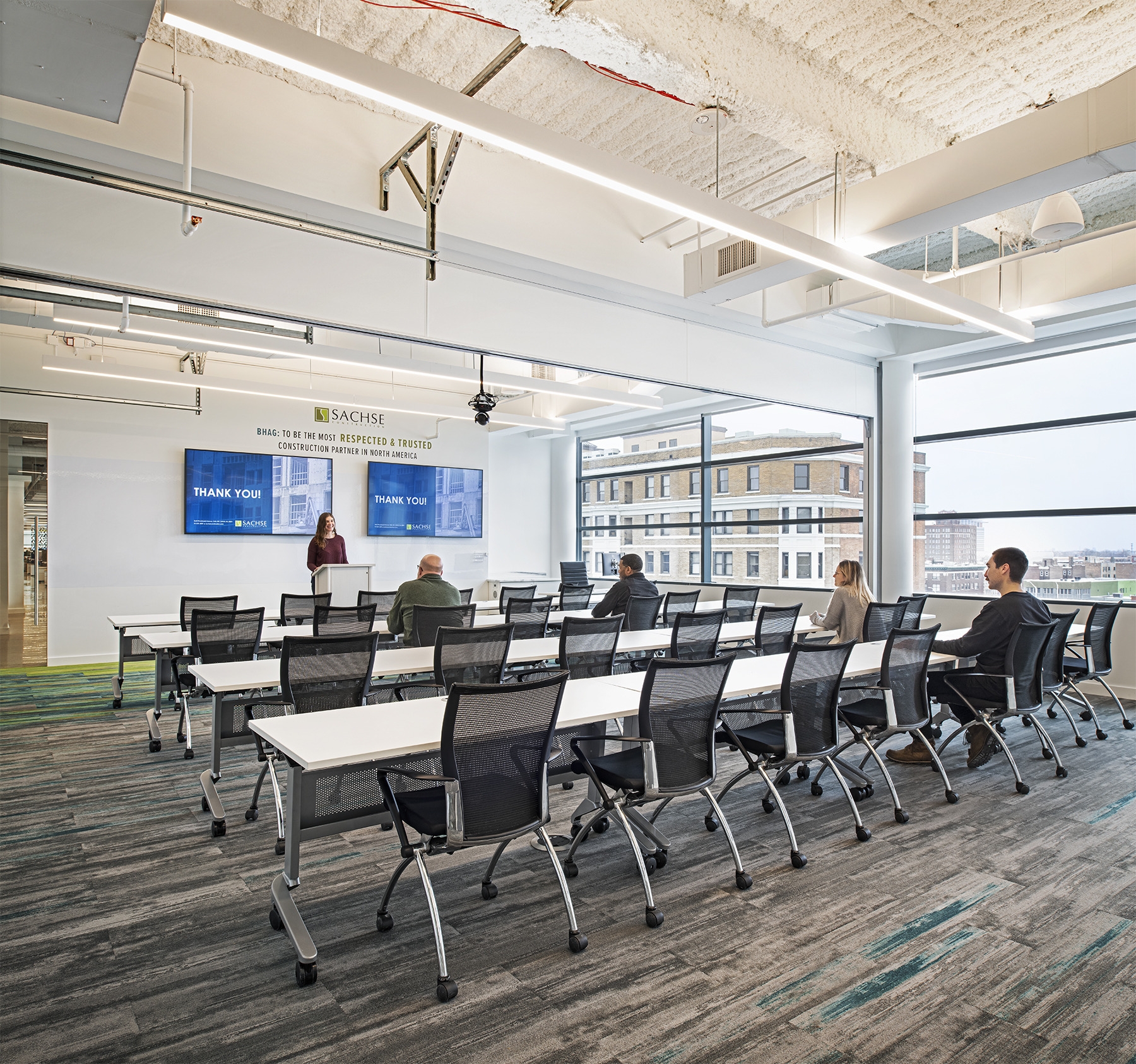 Sachse Construction Offices - Detroit | Office Snapshots