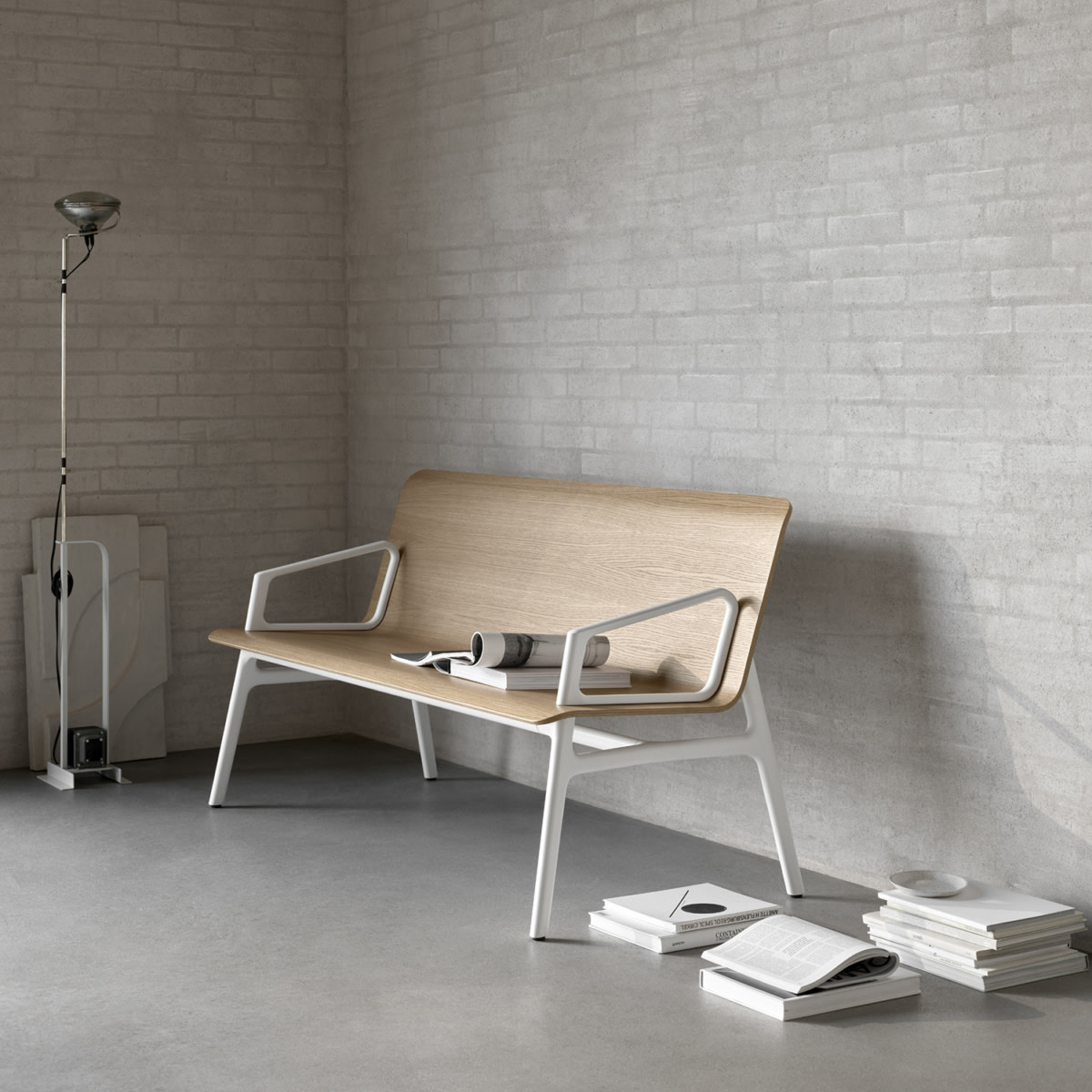Allermuir Axyl Bench | Office Snapshots