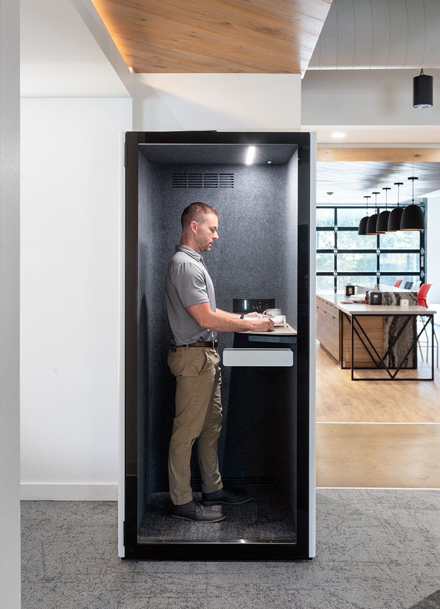 Clear Design COVE Pods | Office Snapshots