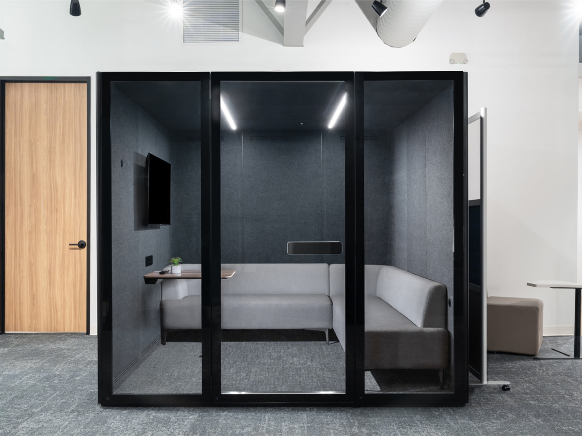 Clear Design COVE Pods | Office Snapshots