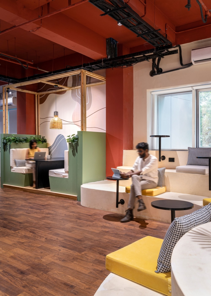 dormakaba Offices O2 Lounge - Mahindra World City | Office Snapshots