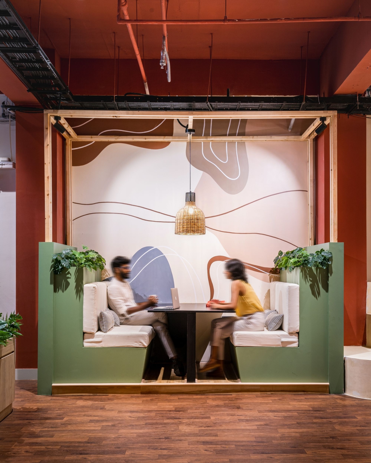 dormakaba Offices O2 Lounge - Mahindra World City | Office Snapshots