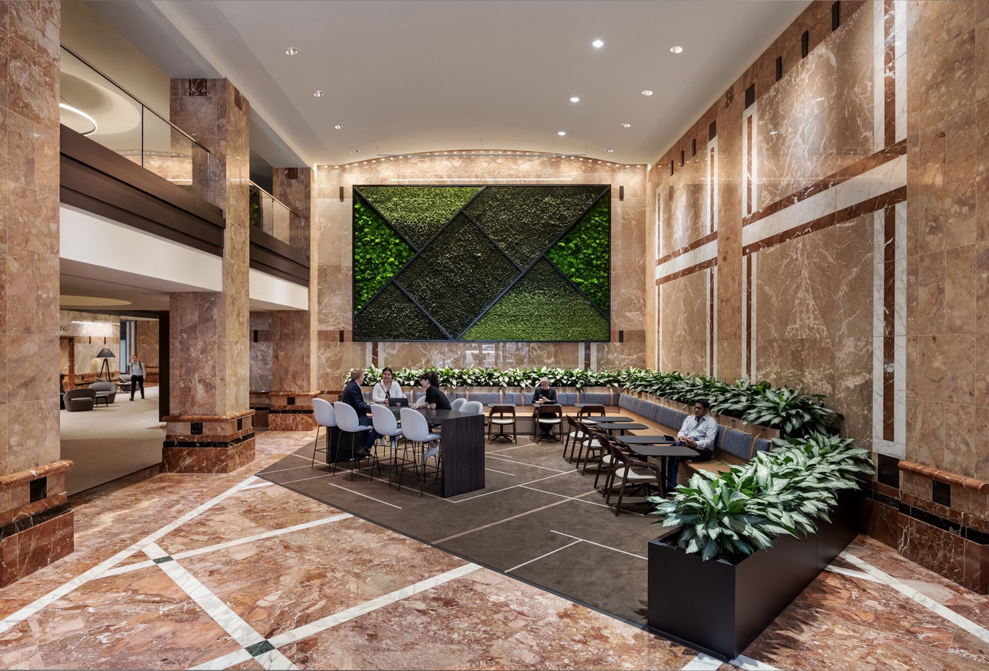 75 State Office Amenity Space - Boston | Office Snapshots