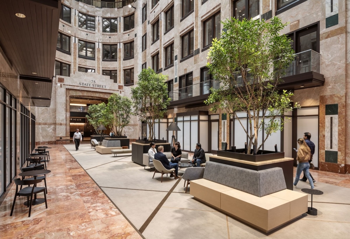 75 State Office Amenity Space - Boston | Office Snapshots