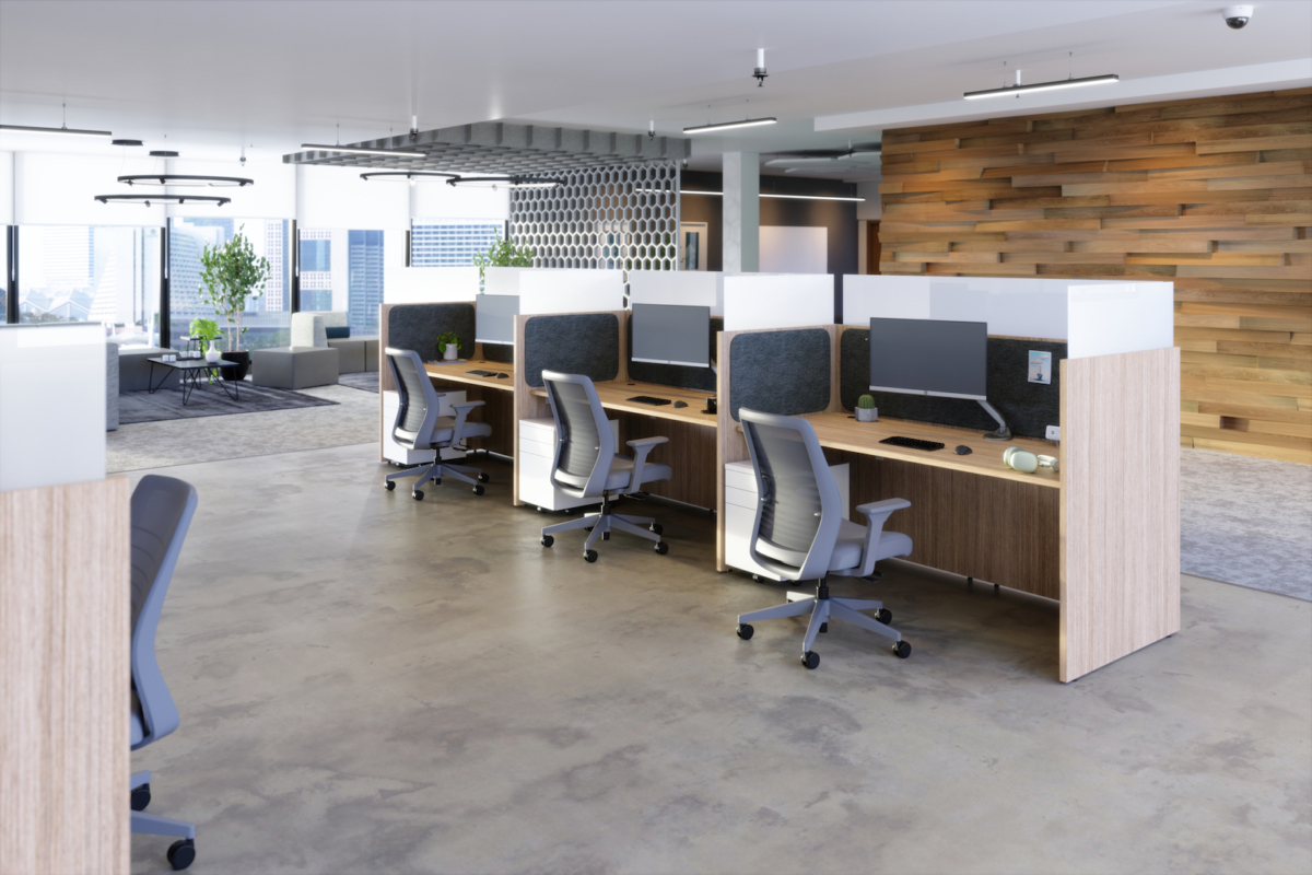 Clear Design DELTA Panel System | Office Snapshots