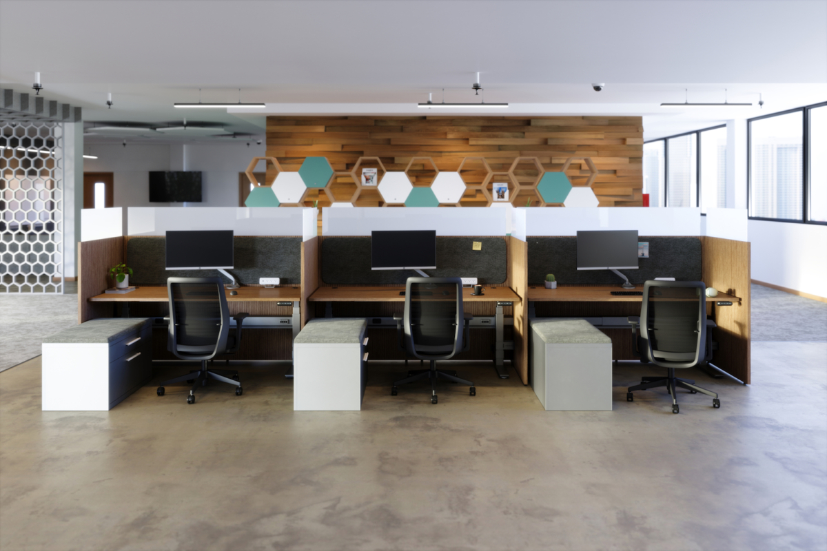 Clear Design DELTA Panel System | Office Snapshots