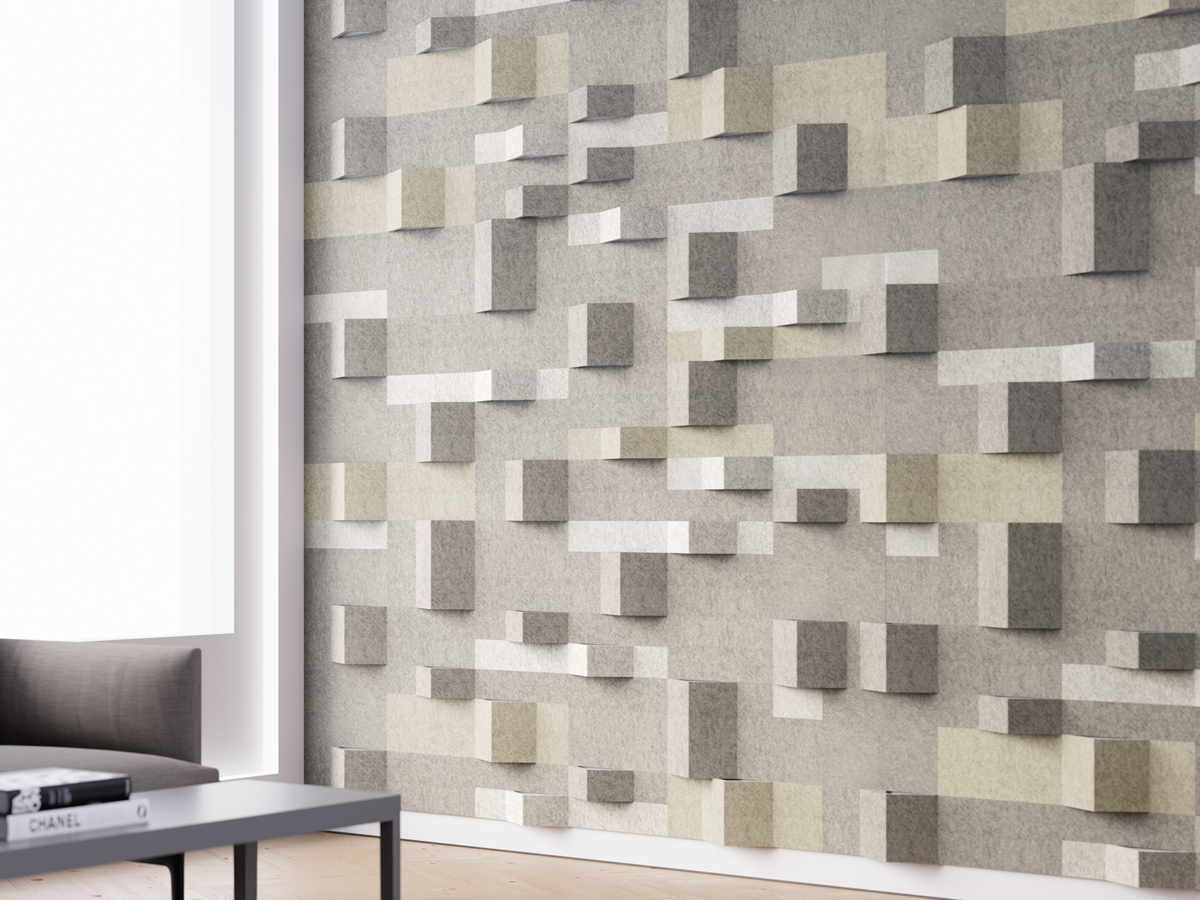 FilzFelt Dimensional Panels | Office Snapshots