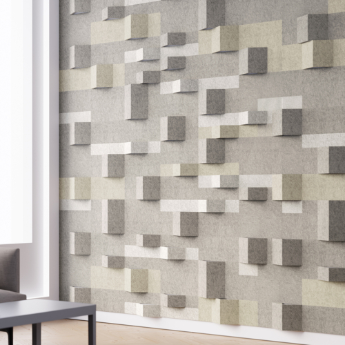 FilzFelt Dimensional Panels | Office Snapshots