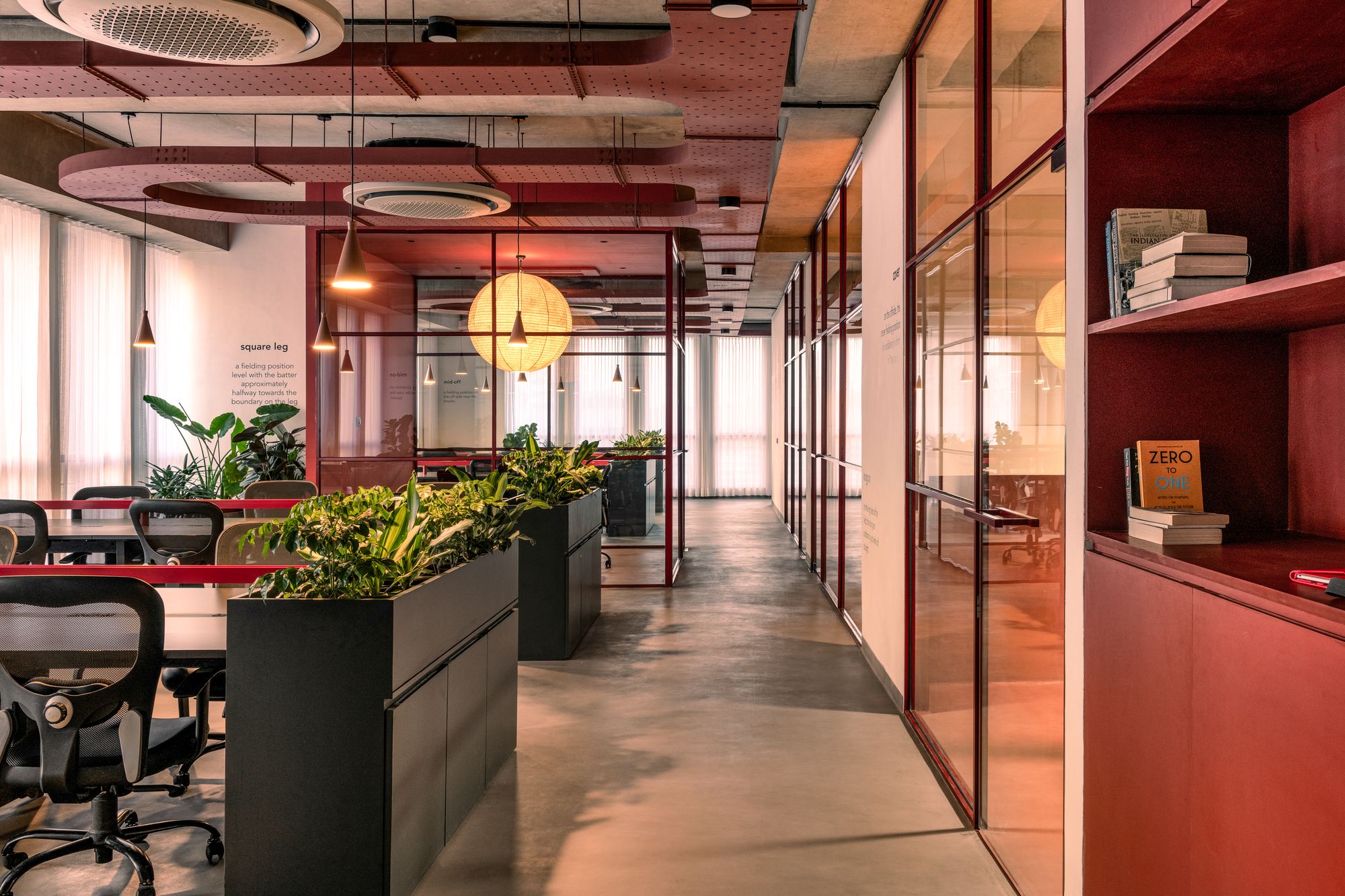 Cricheroes Offices – Ahmedabad – Timber-Work