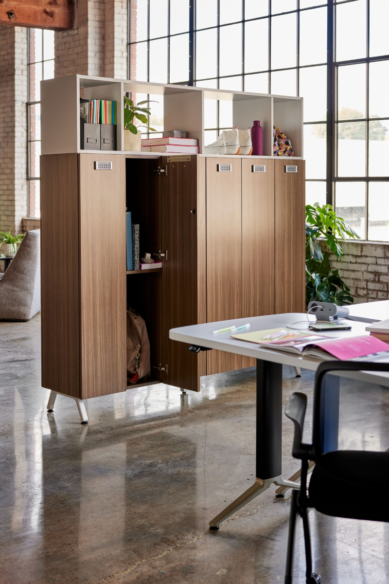 Kimball EverySpace Lockers | Office Snapshots