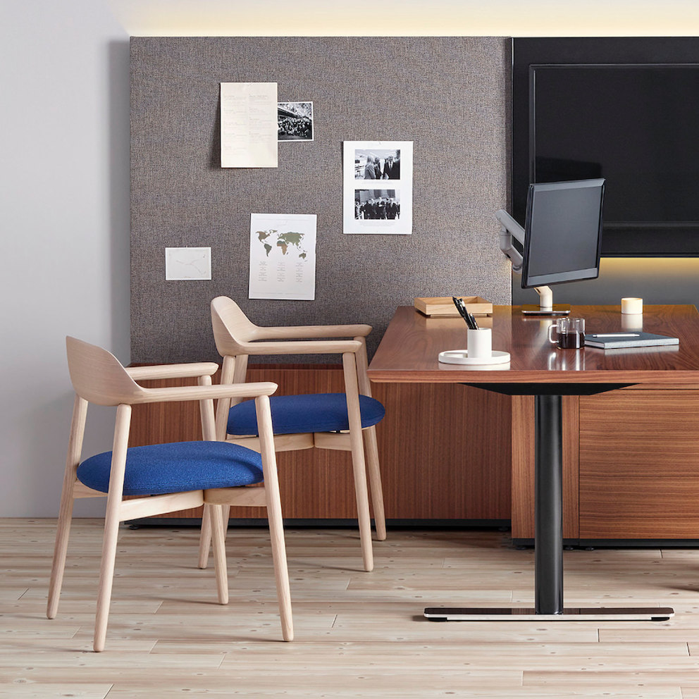 Geiger DatesWeiser Crosshatch Side Chair | Office Snapshots